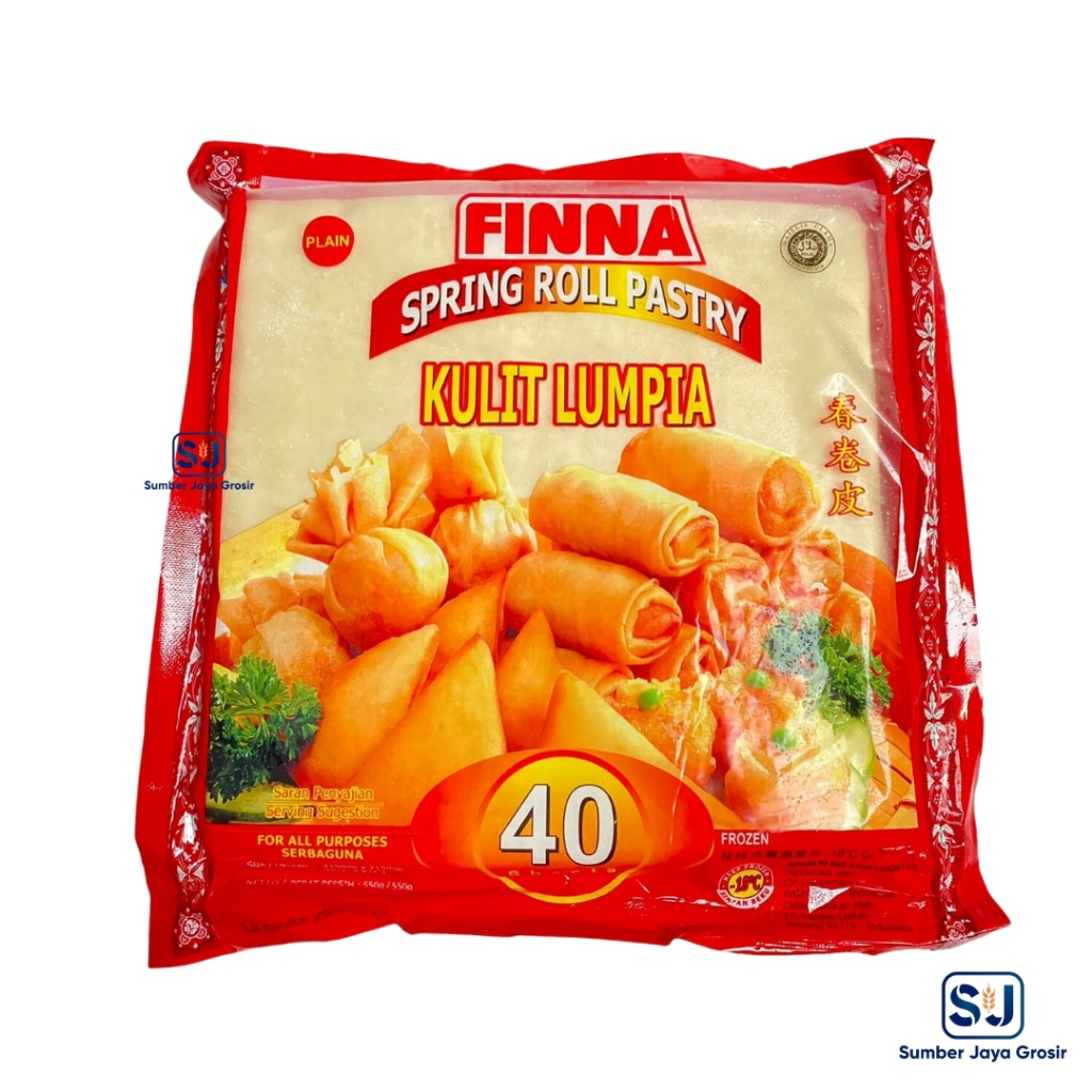 Jual KULIT LUMPIA FINNA 550 GR ISI 40 LEMBAR | Shopee Indonesia