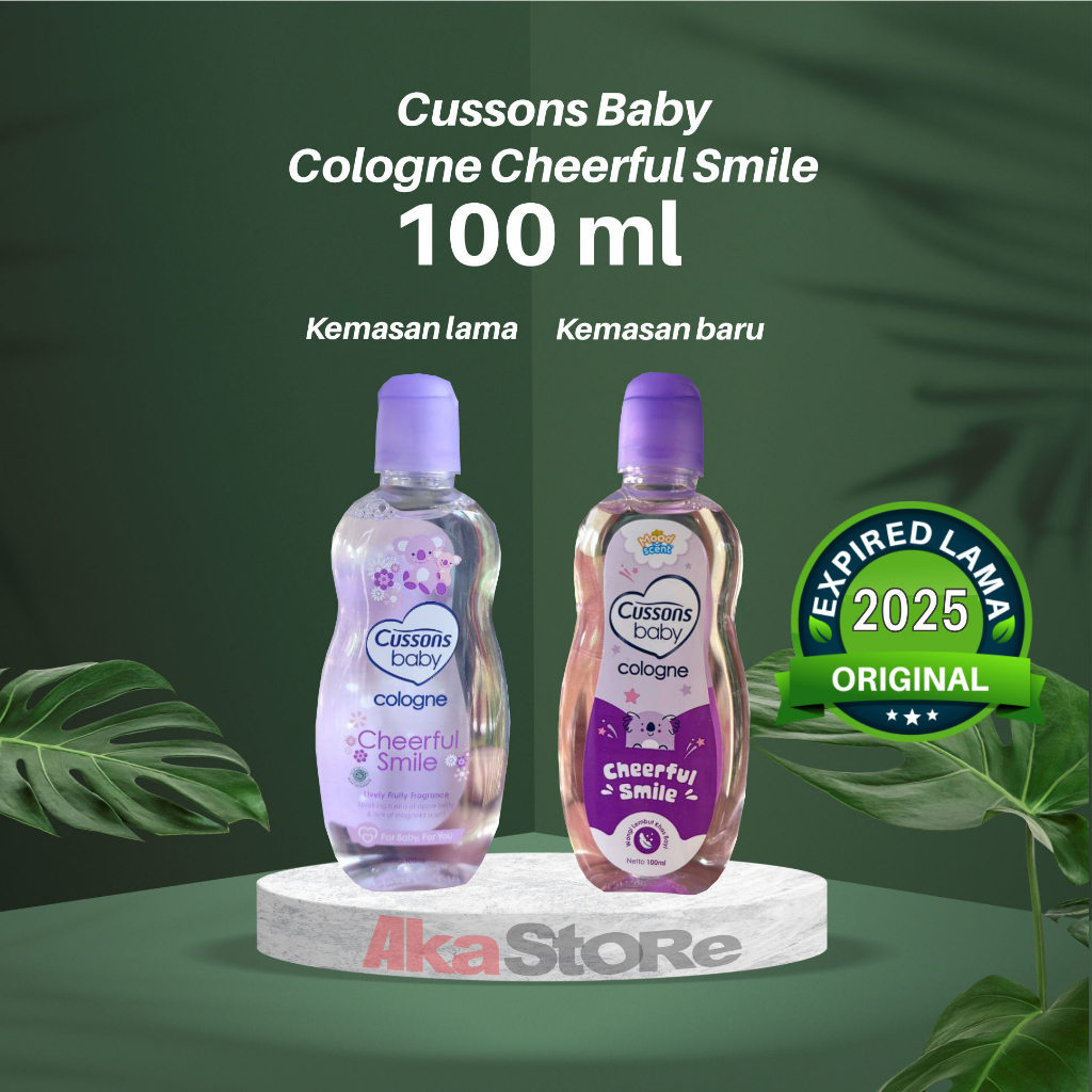 Jual Cussons baby cologne cheerful smile 100ml | Shopee Indonesia