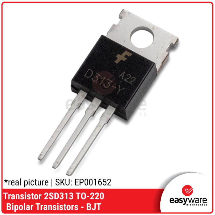 Jual Transistor 2SD313 TO-220 D313 Transistor Bipolar 2S D313 TO220 ...