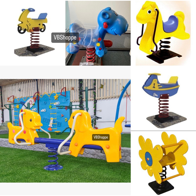 Jual KUDA KUDAAN JUMBO MODEL BUNGA SPRING RIDER PLAYGROUND JUNGKAT ...