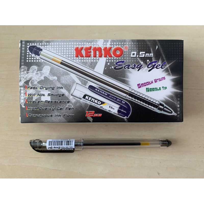 Jual Pulpen gel Kenko easy gel 0.5mm (1pc) | Shopee Indonesia