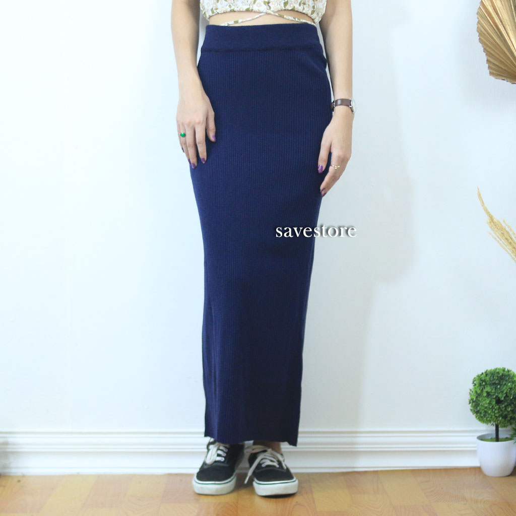 Jual Rok Span Rajut • Rok Span Rajut Premium • Rok Rajut Wanita ...