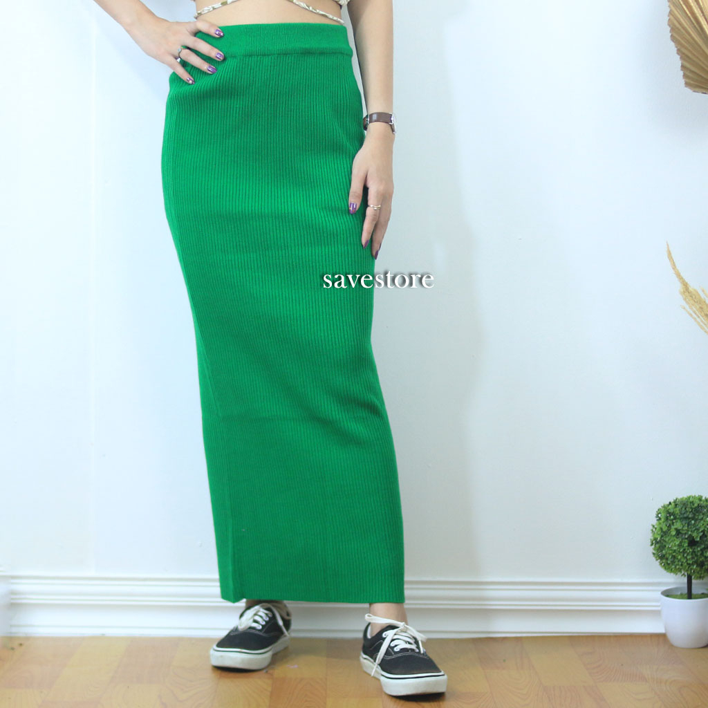 Jual Rok Span Rajut • Rok Span Rajut Premium • Rok Rajut Wanita ...
