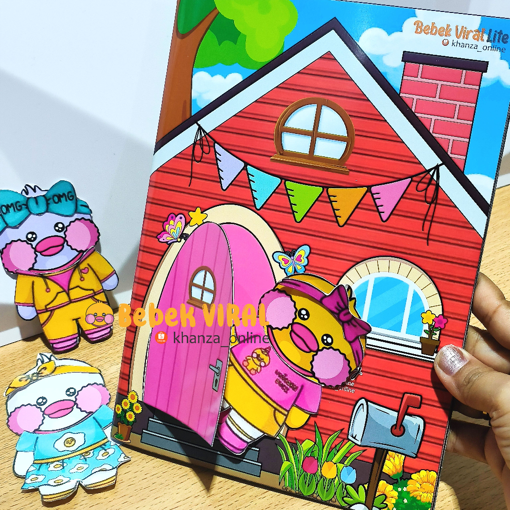 Jual BEBEK VIRAL LITE Mainan edukatif anak terbaru SUDAH DI LAMINASI ...
