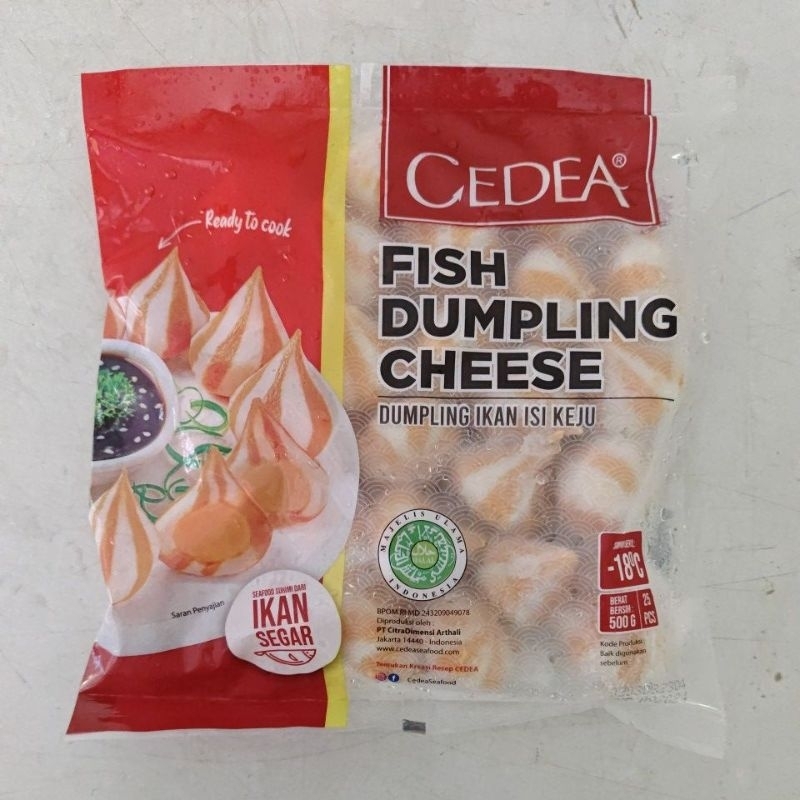 Jual Cedea Fish Dumpling Cheese 500gr | Shopee Indonesia