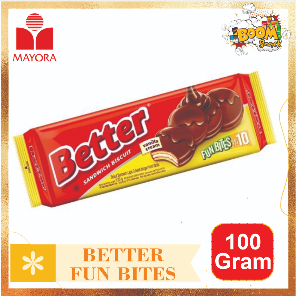 Jual Better Fun Bites Kemasan 100 Gram | Shopee Indonesia