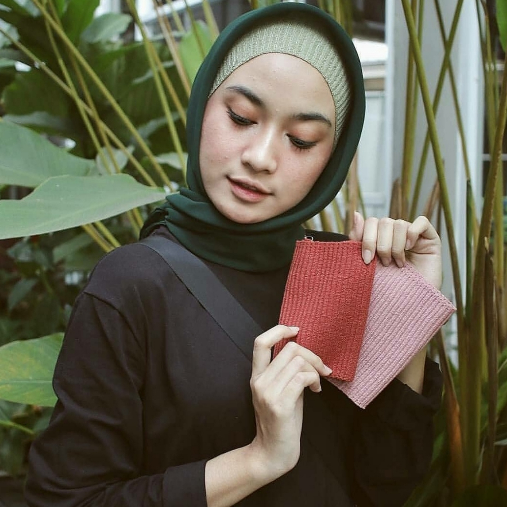 Jual Inner Rajut Salur Bandana Premium | Shopee Indonesia