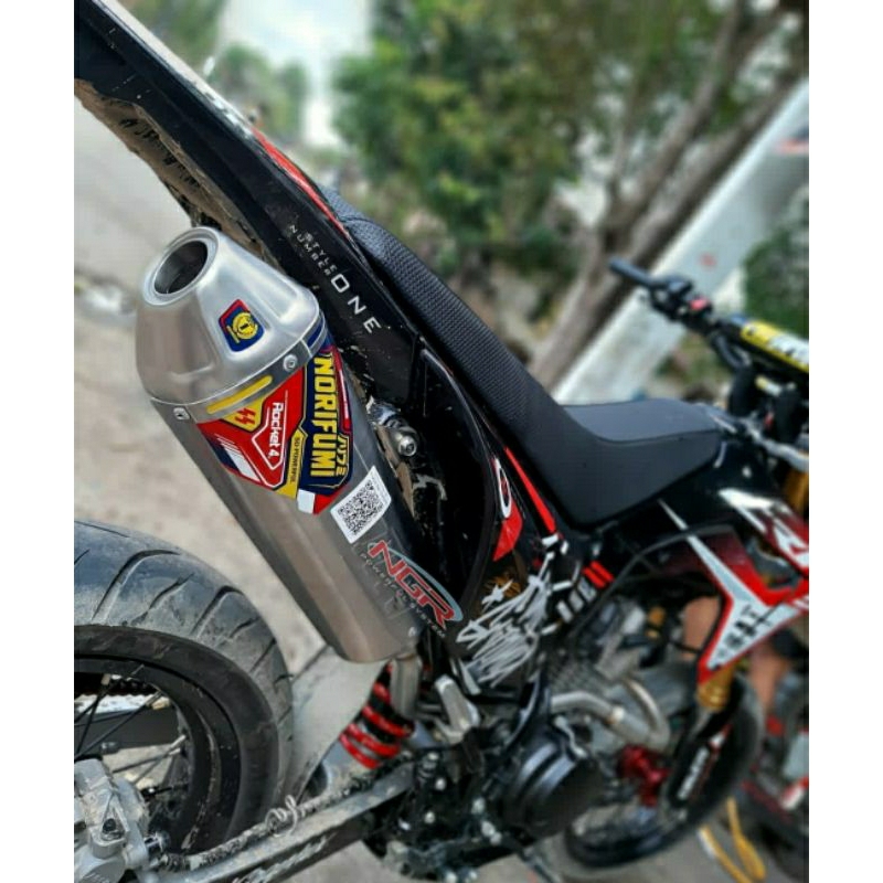 Jual Knalpot Norifumi Rocket 4 Logo Terbaru 2024 Klx/Dt (150, 230,250 ...