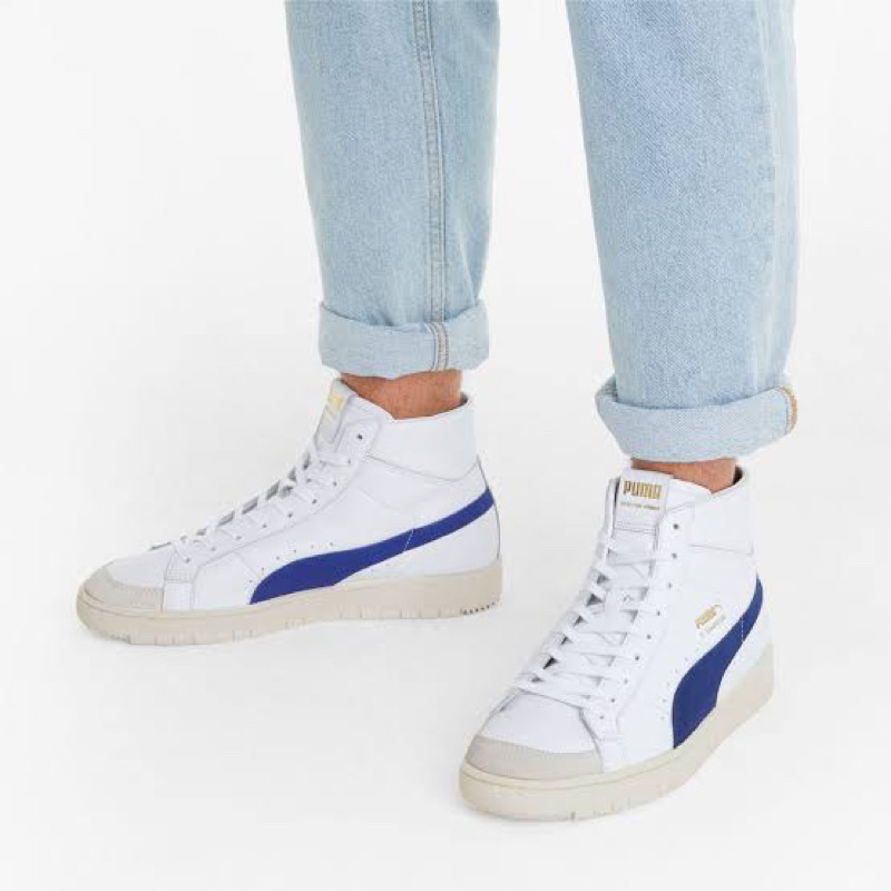 Jual PUMA Ralph Sampson 70 Mid OG Puma White-Elektro Blue 374960 02 ...