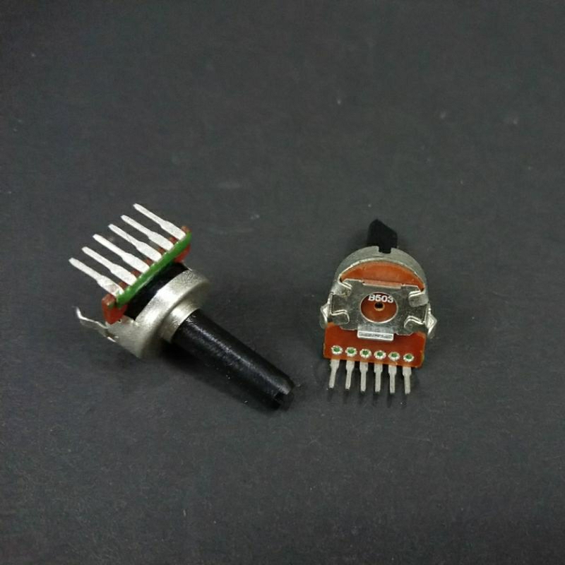 Jual potensio polytron 6 pin 50 k Potensio Polytron 6 Kaki Non Drat As ...