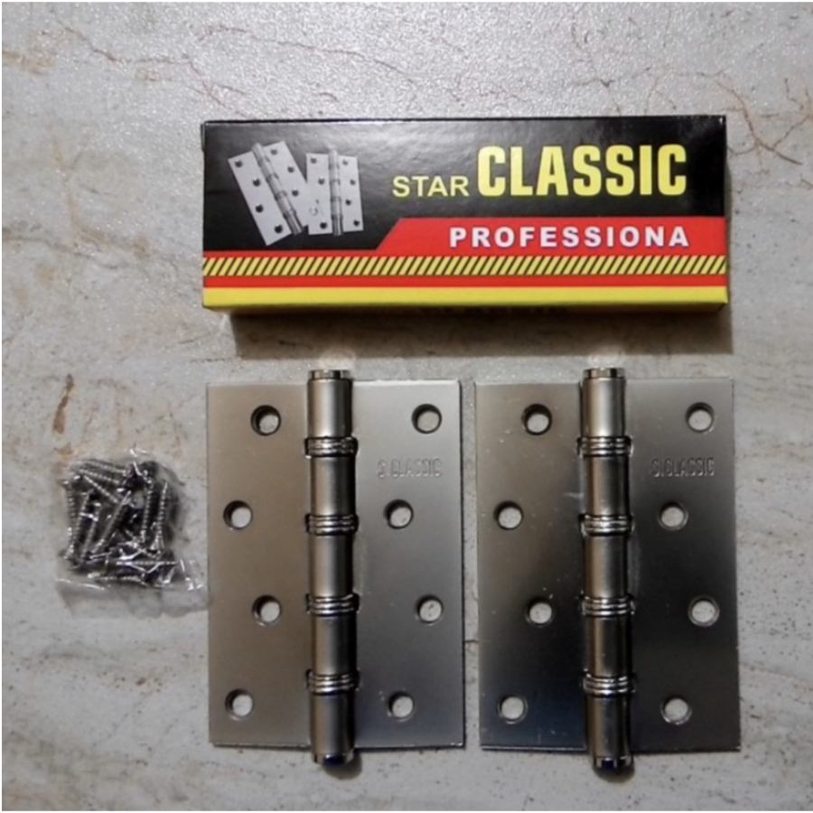 Jual Engsel Pintu Tebal Star Classic 4" Inch Engsel Pintu Murah Tebal 4 ...