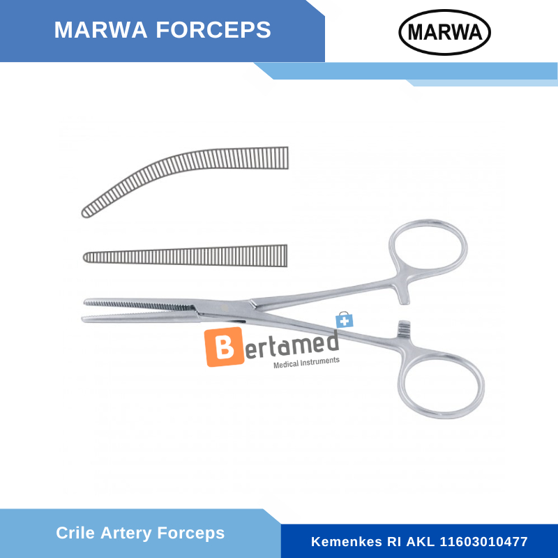 Jual Crile Artery Forcep / Klem Arteri Crile | Shopee Indonesia