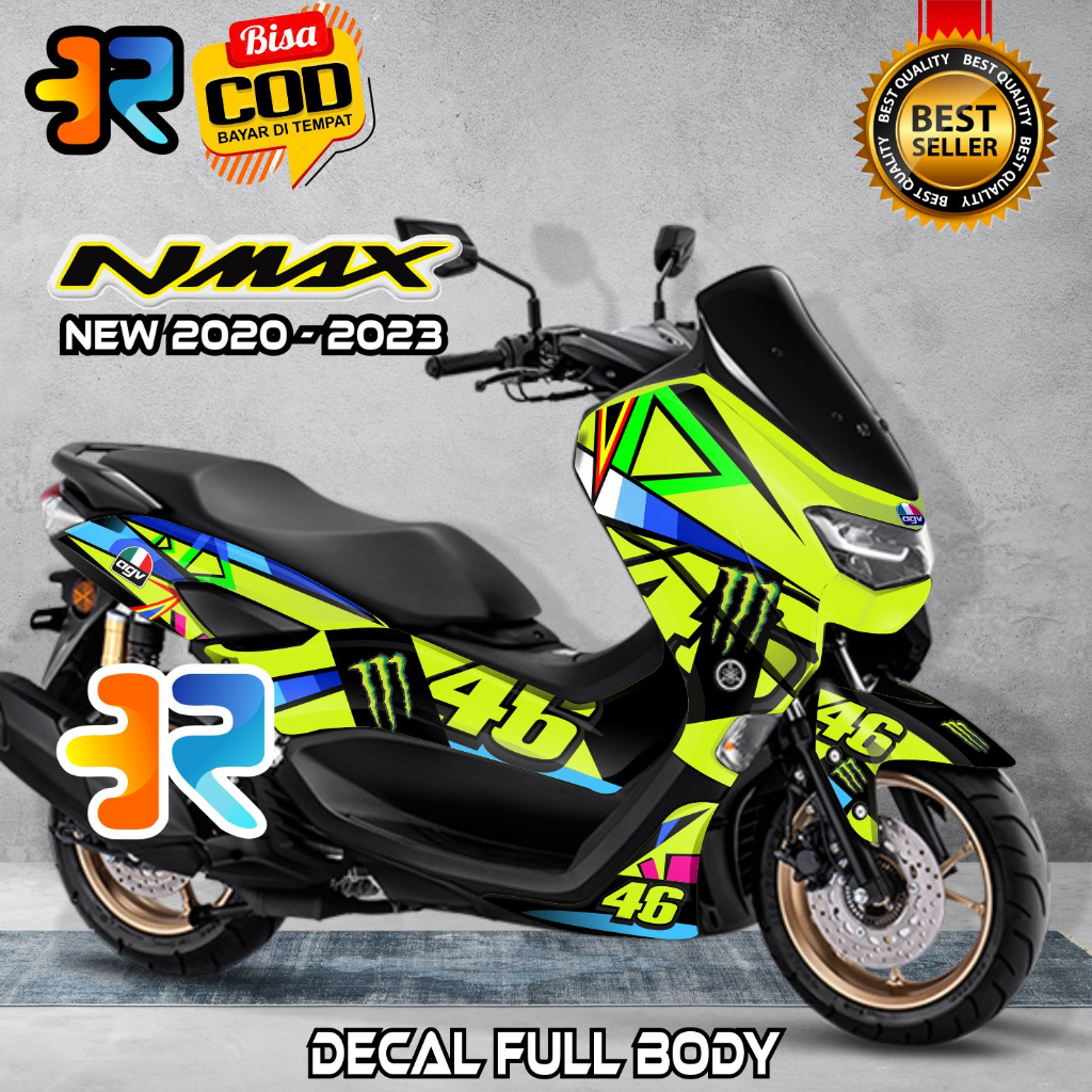 Jual Decal Nmax New 2021 - 2023 Stiker Full Body Variasi Desain ...