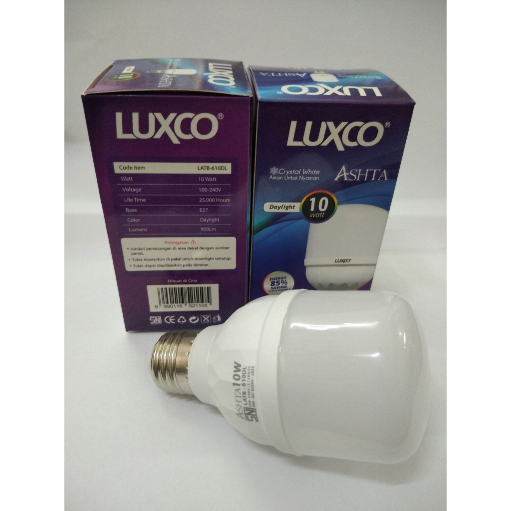 Jual LAMPU LED LUXCO 10W/10 WATT GARANSI 1 TAHUN | Shopee Indonesia