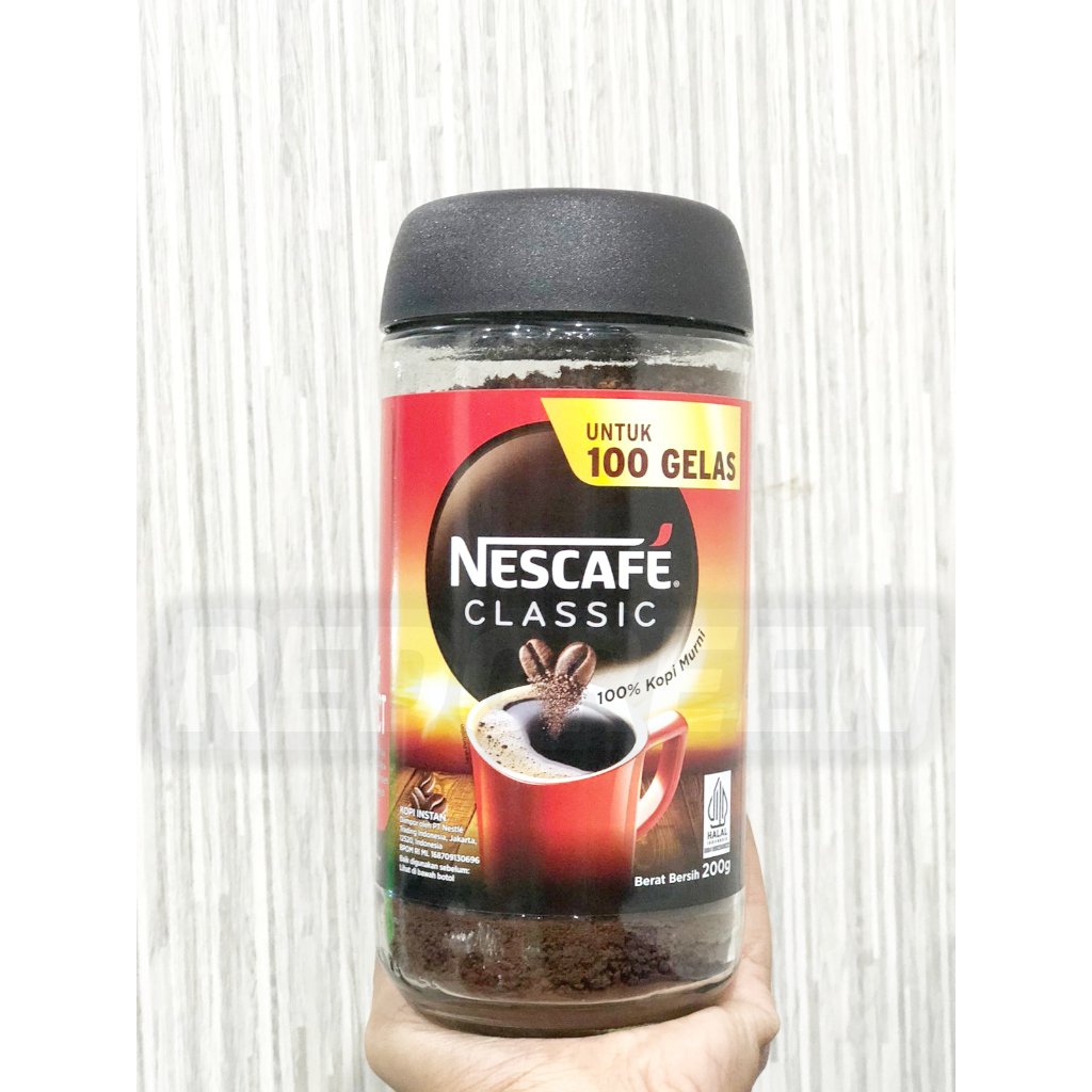 Jual Kopi Nestle Nescafe Classic jar 200g kopi instan nescafe classic ...