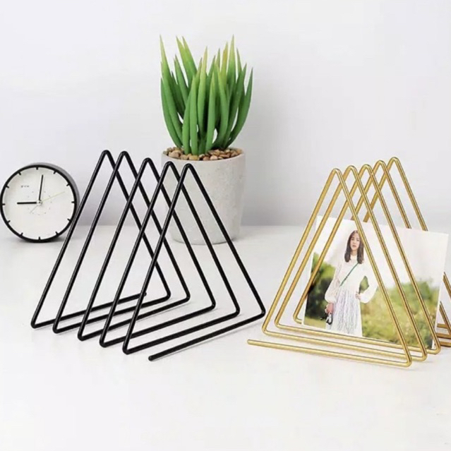 Jual RAK SEGITIGA HIASAN MEJA KANTOR MINIMALIS SEGITA AESTHETIC TERBARU ...