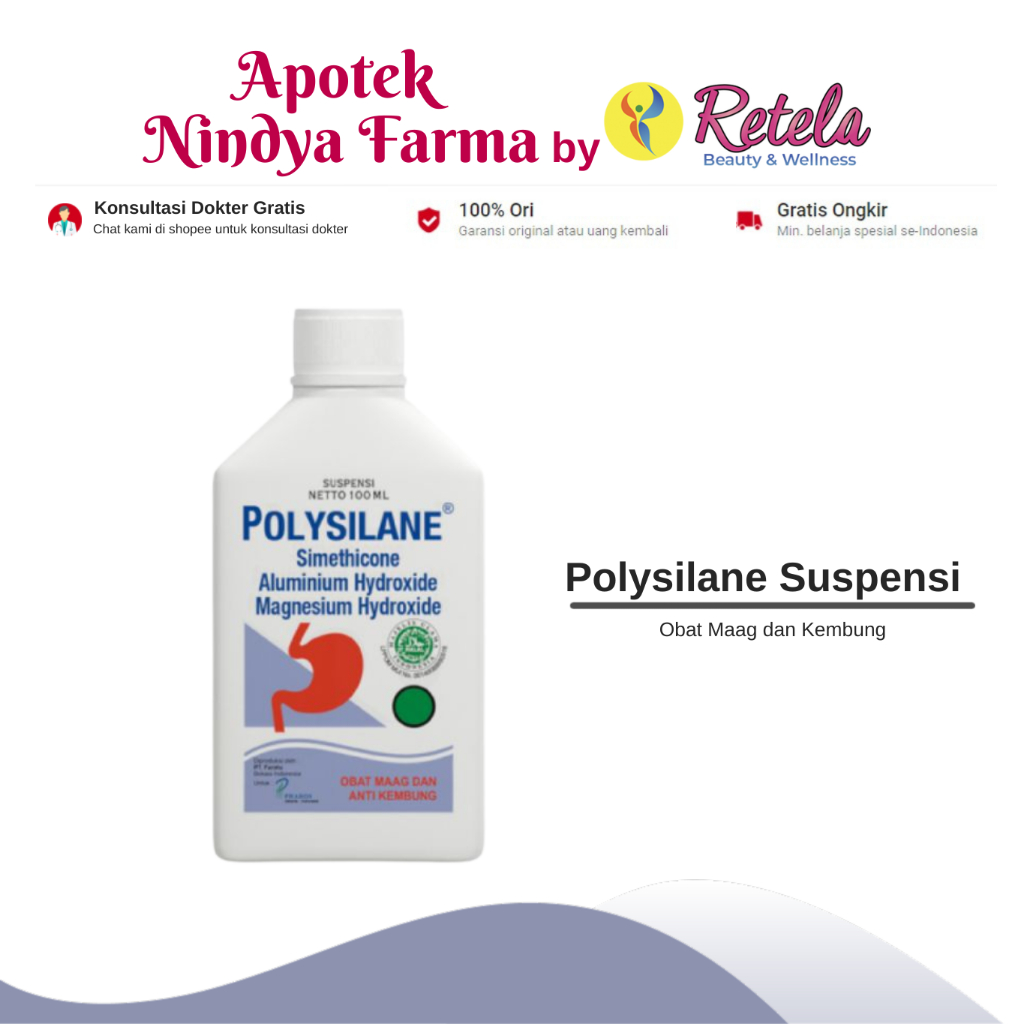 Jual Polysilane Suspensi 100 ml | Shopee Indonesia