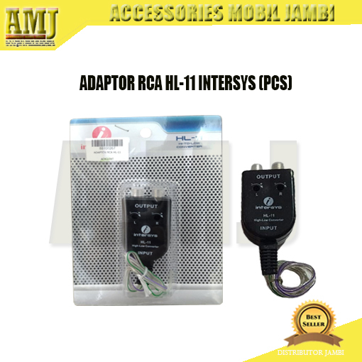 Jual ADAPTOR RCA HL-11 INTERSYS (PCS) | Shopee Indonesia