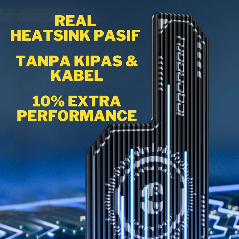 Jual Legendary Heatsink Aluminium Pad Pendingin HP | Shopee Indonesia