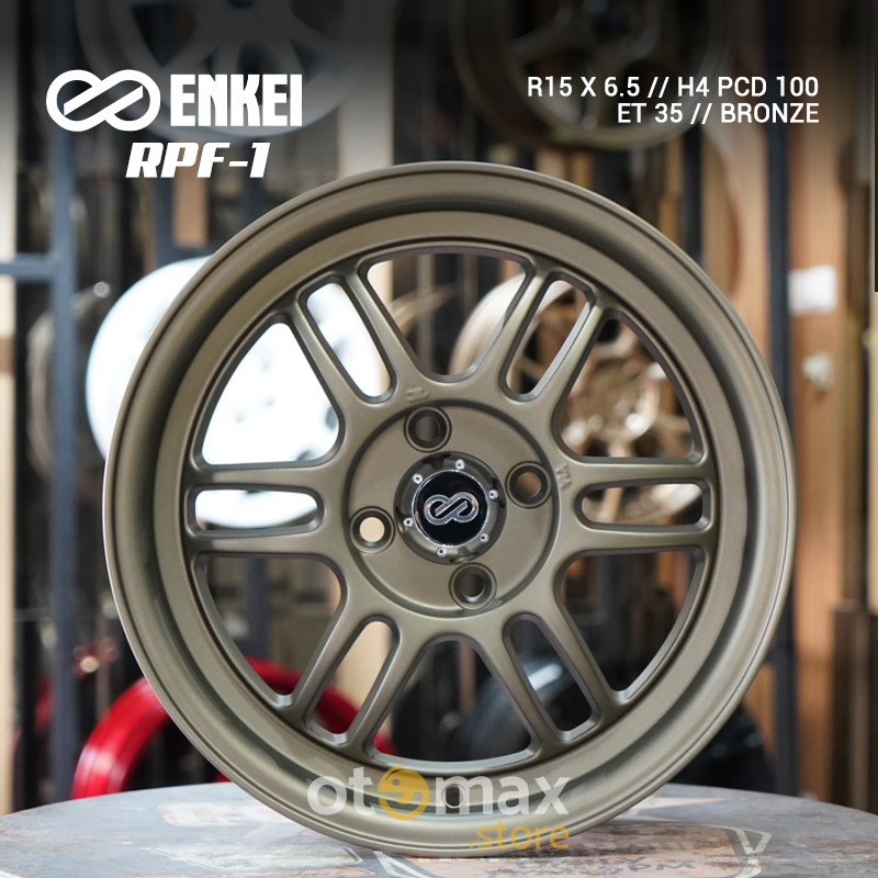 Jual Velg Mobil Enkei RPF1 Ring 15 ET35 Bronze | Shopee Indonesia