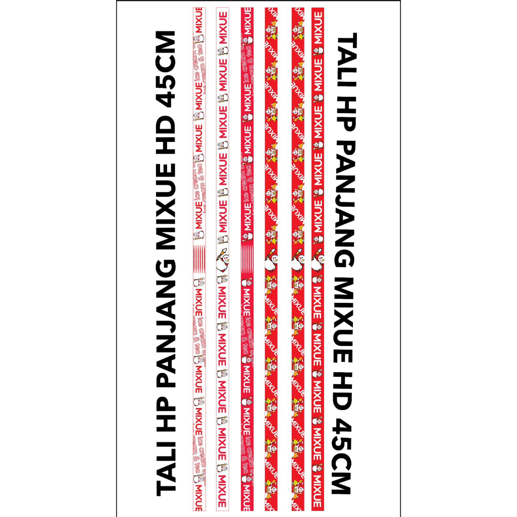 Jual TALI LANYARD MIXUE SINCE 1997 ICE CREAM & TEA | TALI GANTUNGAN HP ...