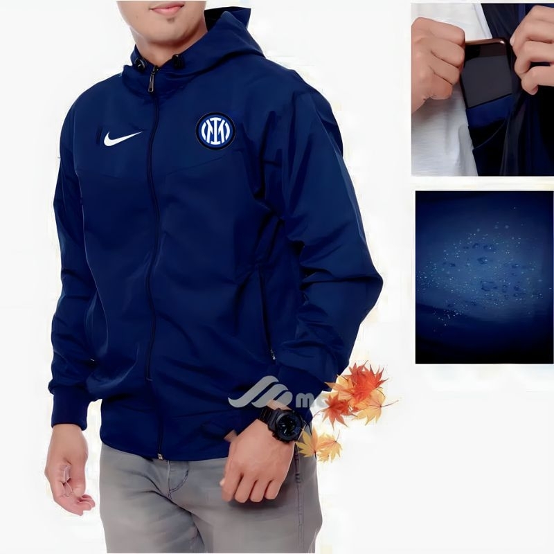 Jual Jaket inter milan outdoor | Shopee Indonesia