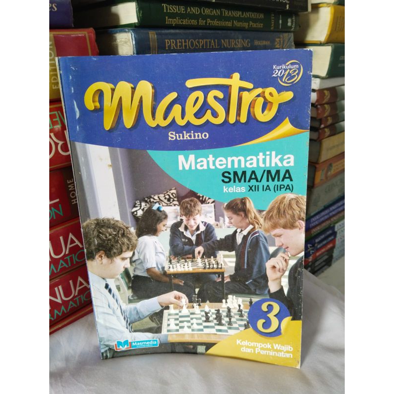 Jual Buku Maestro Matematika untuk SMA kelas 3 penerbit Masmedia | Shopee Indonesia