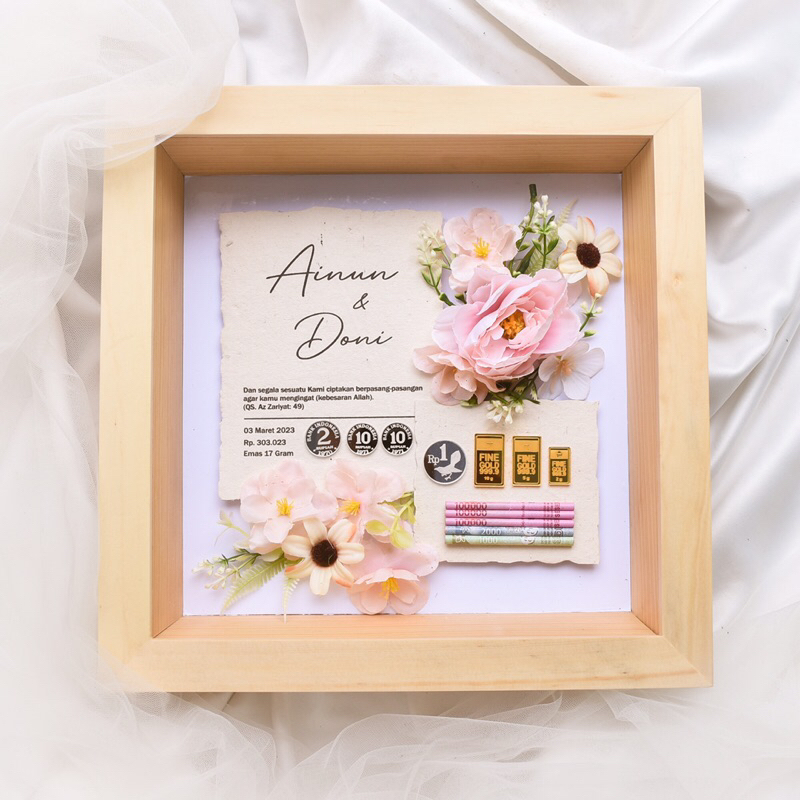 Jual Mahar nikah / bingkai mahar pernikahan / maskawin nikah | Shopee ...