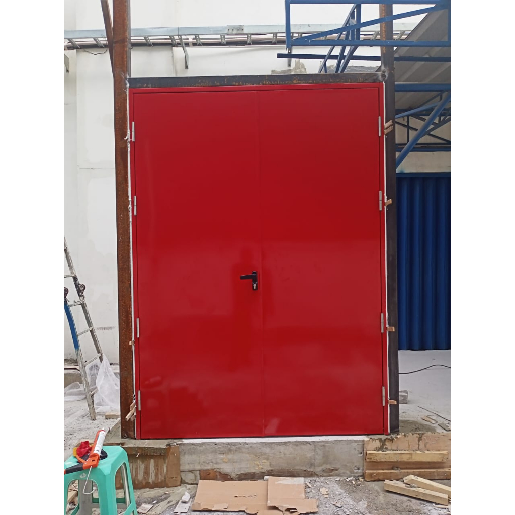 Jual Pintu Fire Door | Pintu Anti Api Baja 200x240 Golden Agin GA-9FD ...