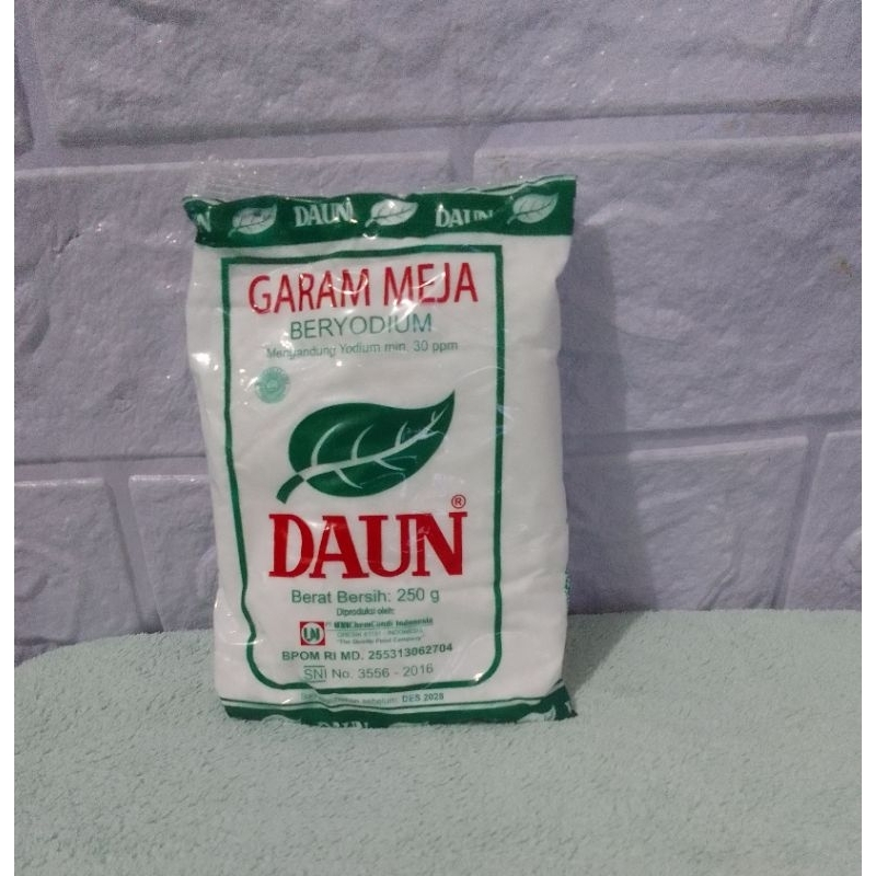 Jual garam dapur /garam beryodium /garam Daun | Shopee Indonesia