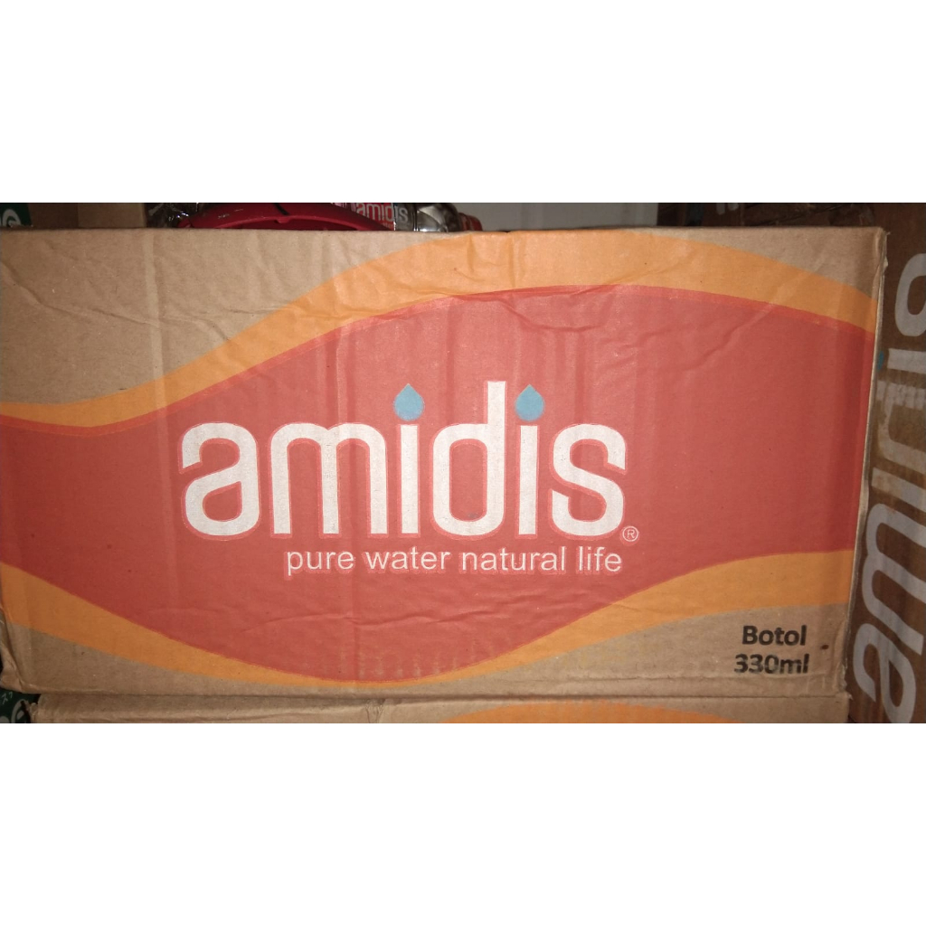 Jual Minuman Kesehatan Air Mineral Kemasan AMIDIS 330 ml 330ml Bukan Kangen Water | Shopee Indonesia