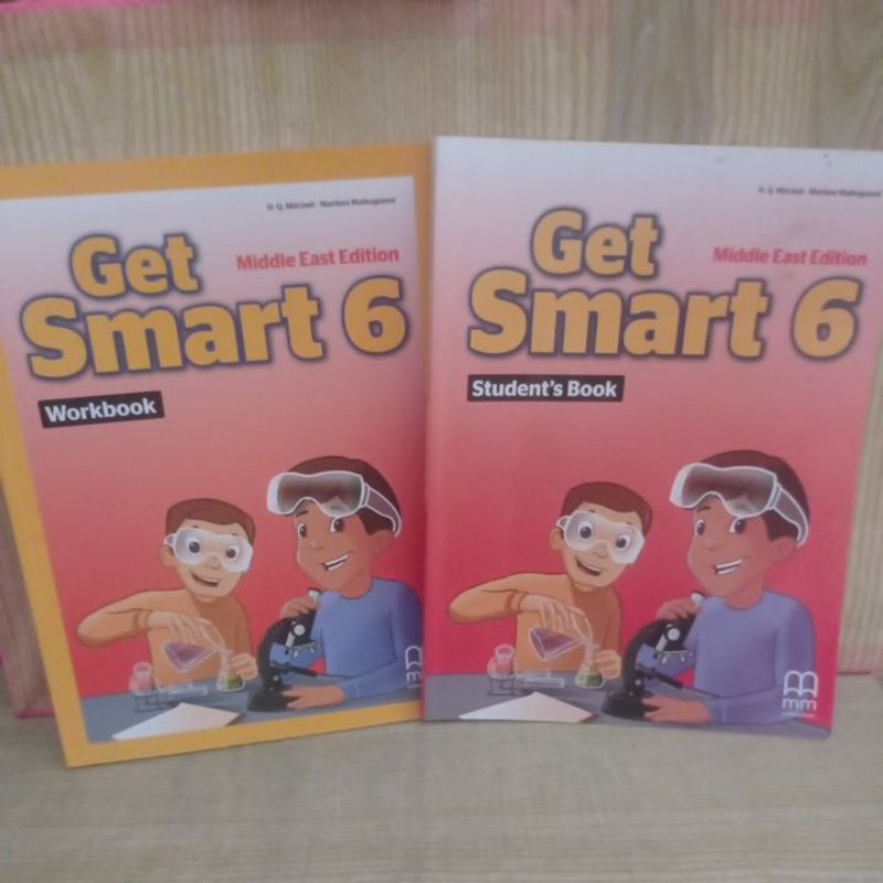 Jual Paket Get Smart 6 (students book dan workbook) | Shopee Indonesia