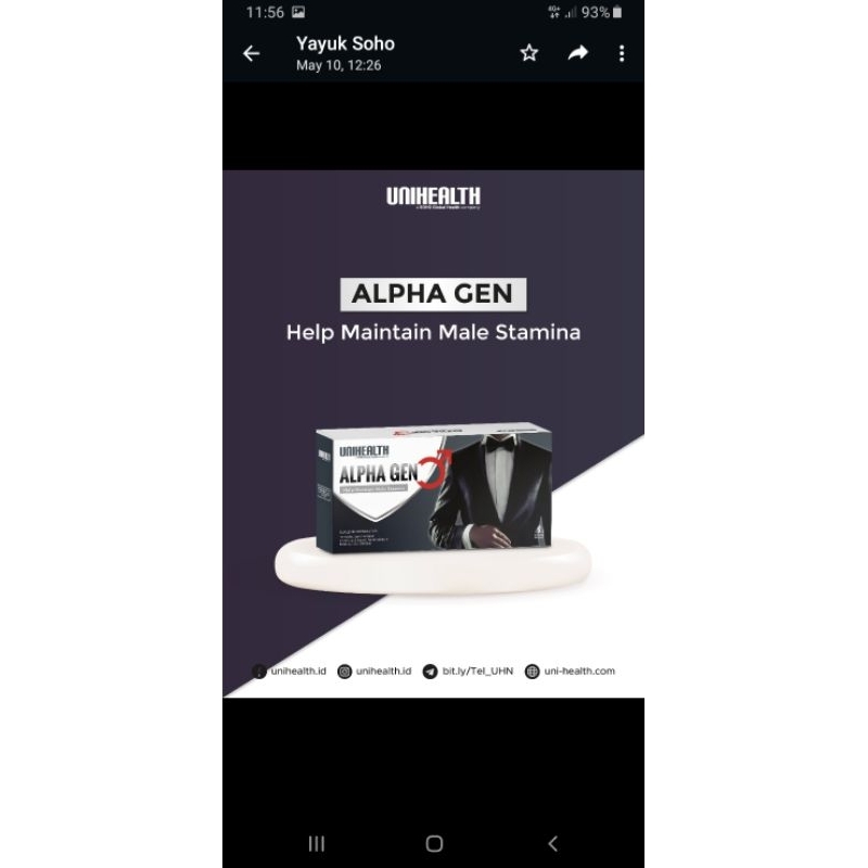 Jual Alphagen untuk pria agar perkasa | Shopee Indonesia