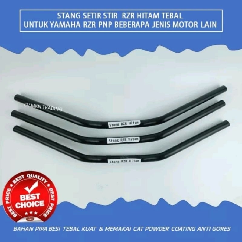 Jual STANG STIR RZR PNP SEMUA JENIS MOTOR BESI PLAT SUPER TEBAL ...