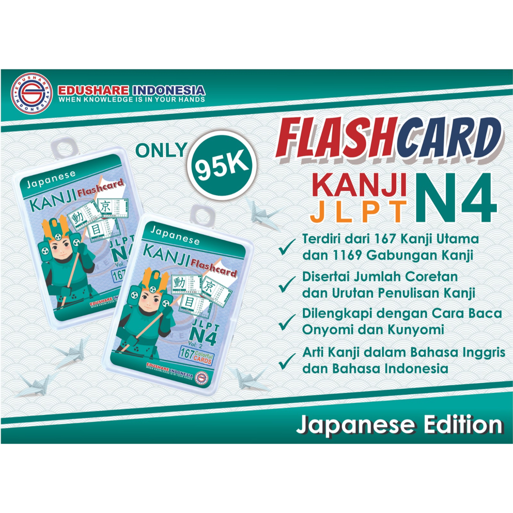 Jual Flash Card Kanji N4 | Shopee Indonesia