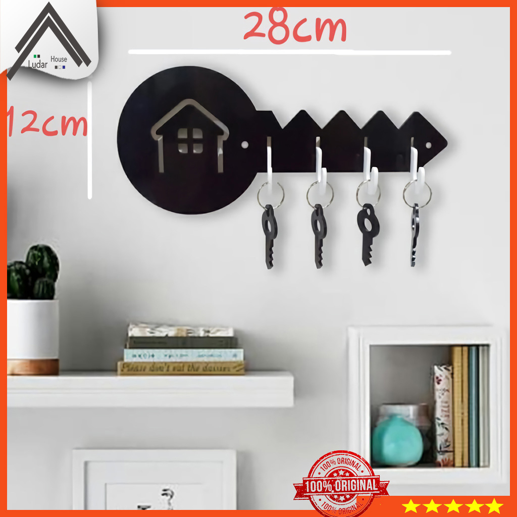 Jual Rak Gantungan Kunci Set Hiasan Dinding Tempat Kunci Dekorasi ...
