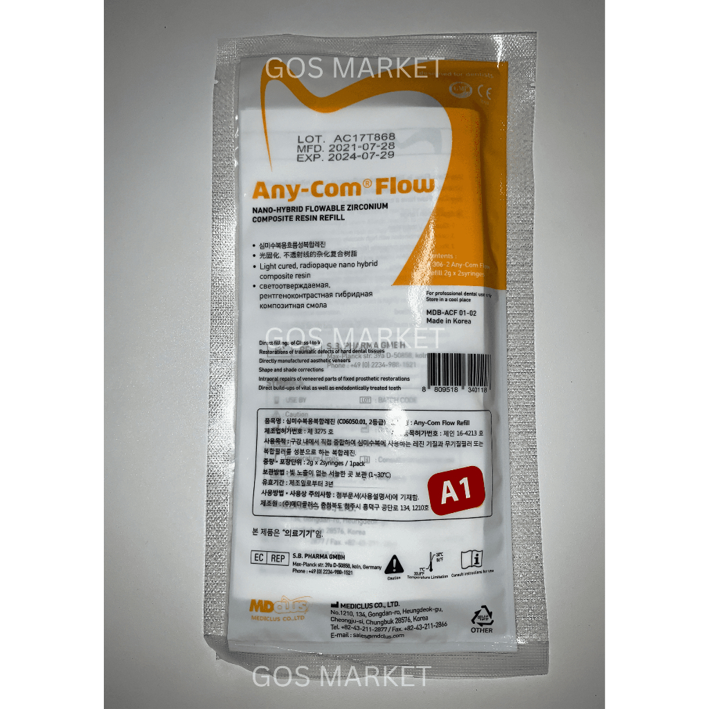 Jual Composite any-com flow / resin komposit flow nano hybrid composite ...