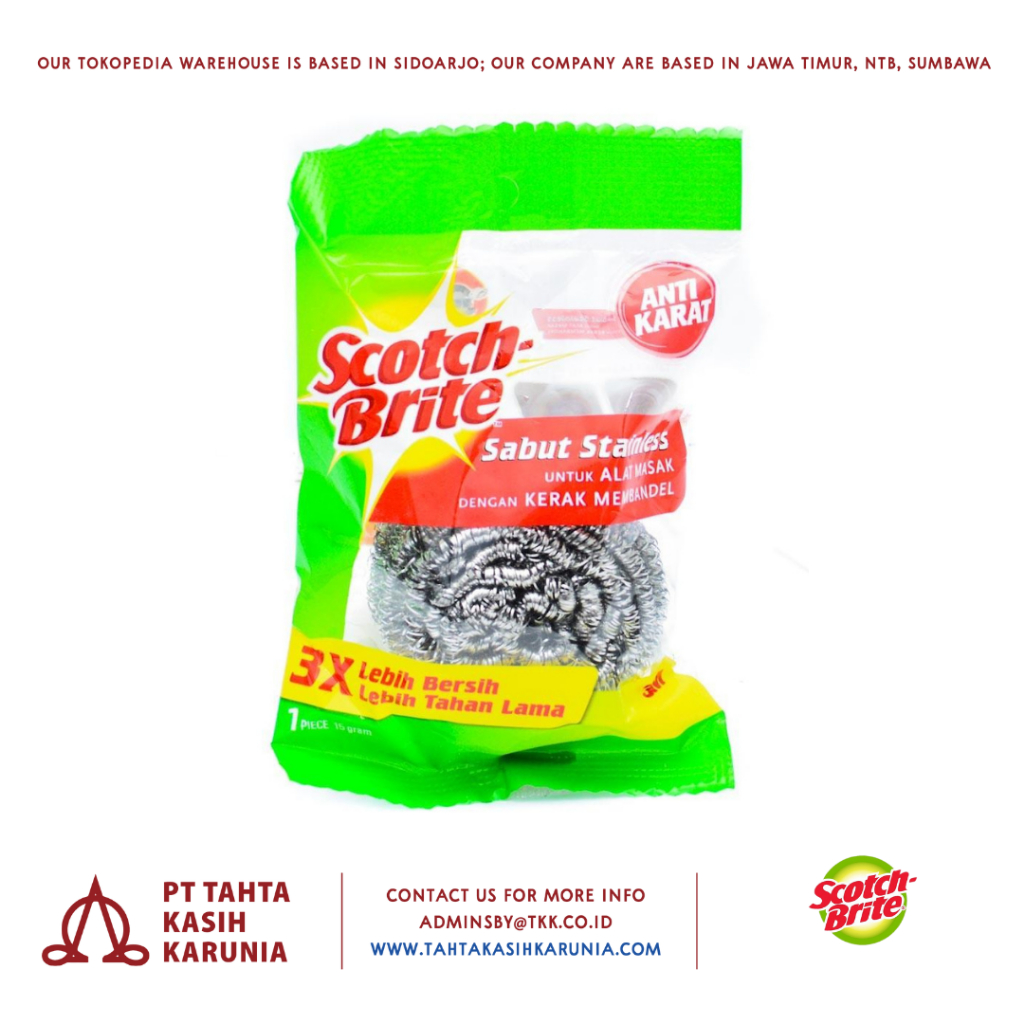 Jual Sabut Stainless | Sabut Penghilang Kerak Scotch Brite 3M Sabut ... Jual Sabut Stainless | Sabut Penghilang Kerak Scotch Brite 3M Sabut ...