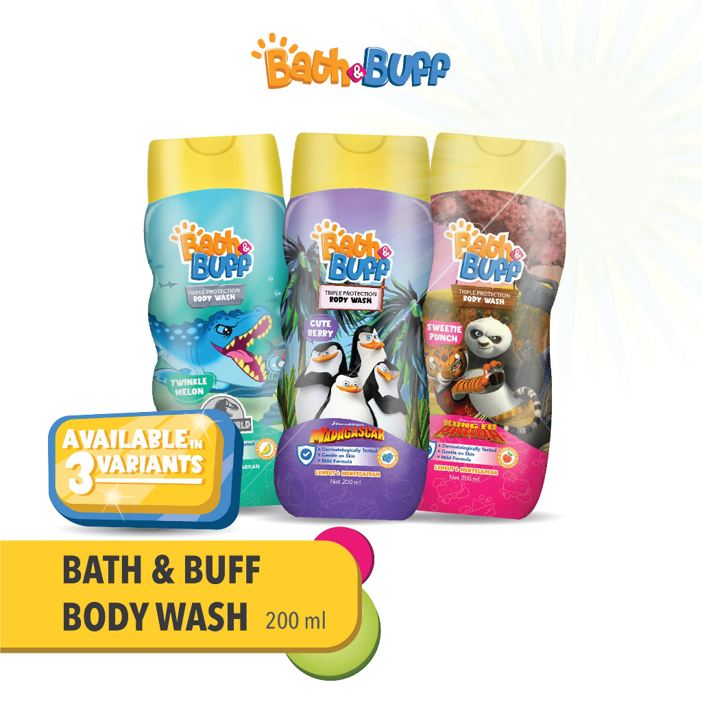 Jual [ISI 3 PCS] Bath & Buff Body Wash / Shampoo & Conditioner / Body ...