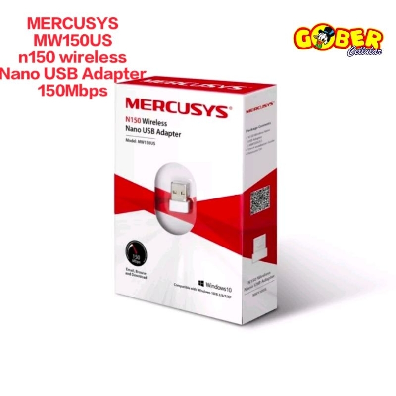 Jual MERCUSYS MW150US N150 WIRELESS NANO USB WIFI ADAPTER | Shopee ...