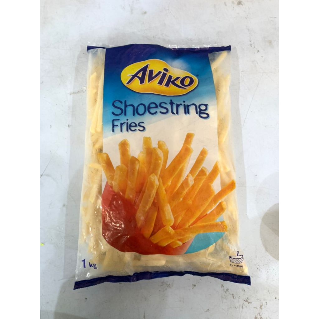 Jual AVIKO Shoestring French Fries/ Kentang Goreng 1 Kg | Shopee Indonesia