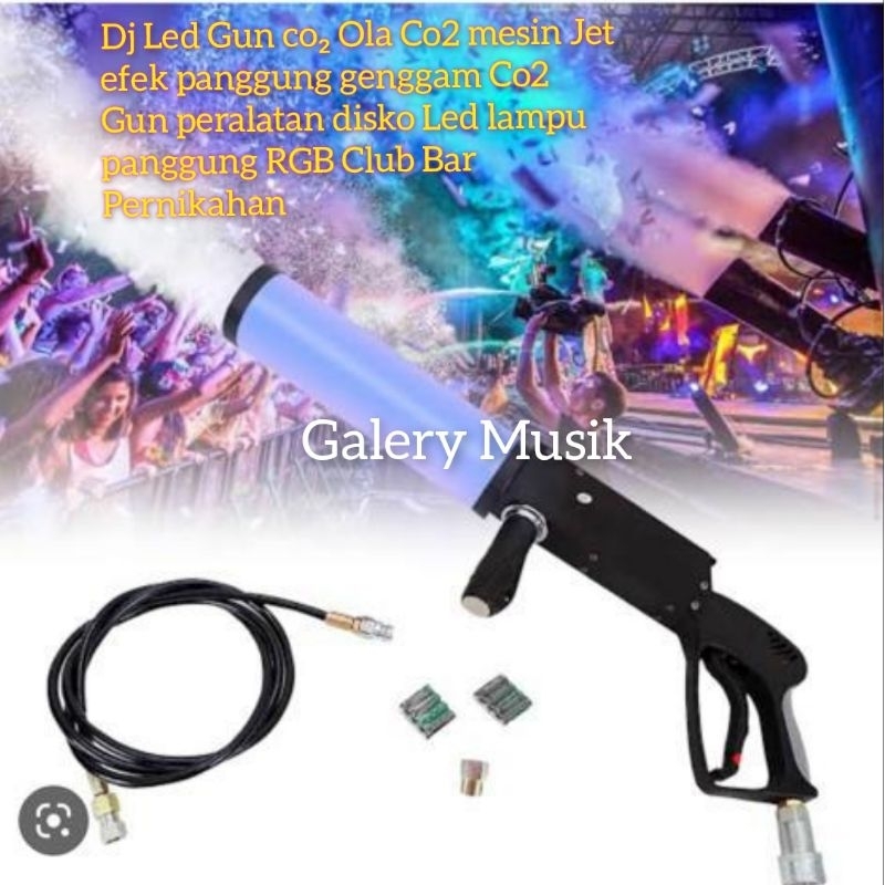 Jual Co2 Gun Led Dj mesin Jet efek panggung Co2 Gun peralatan disko Led ...