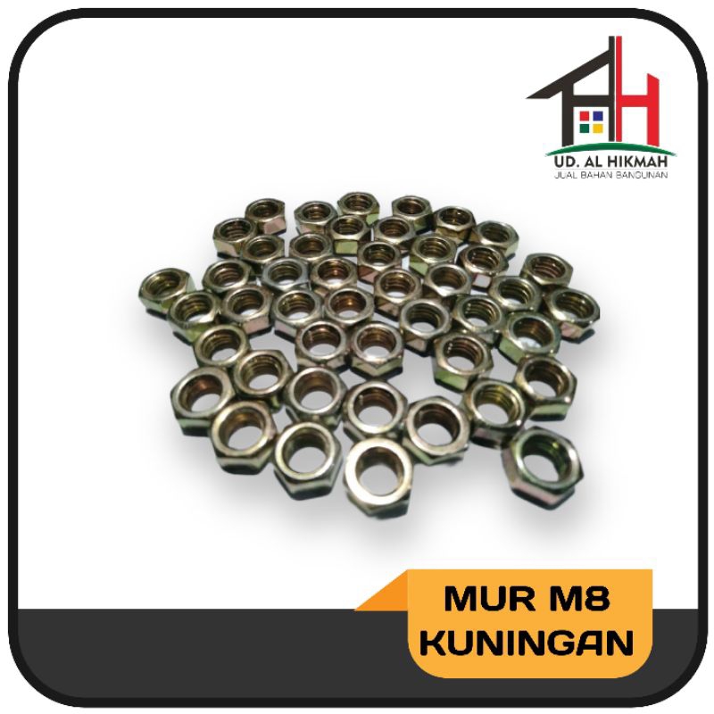 Jual MUR M8 MUR 8MM KUNING KUNCI 12 ISI 10 PCS | Shopee Indonesia