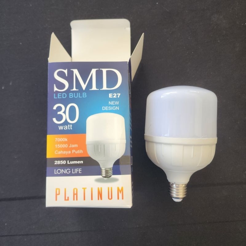 Jual Lampu LED 30W SMD Low Watt Bohlam Light Bulb 30 w 30watt Terang ...