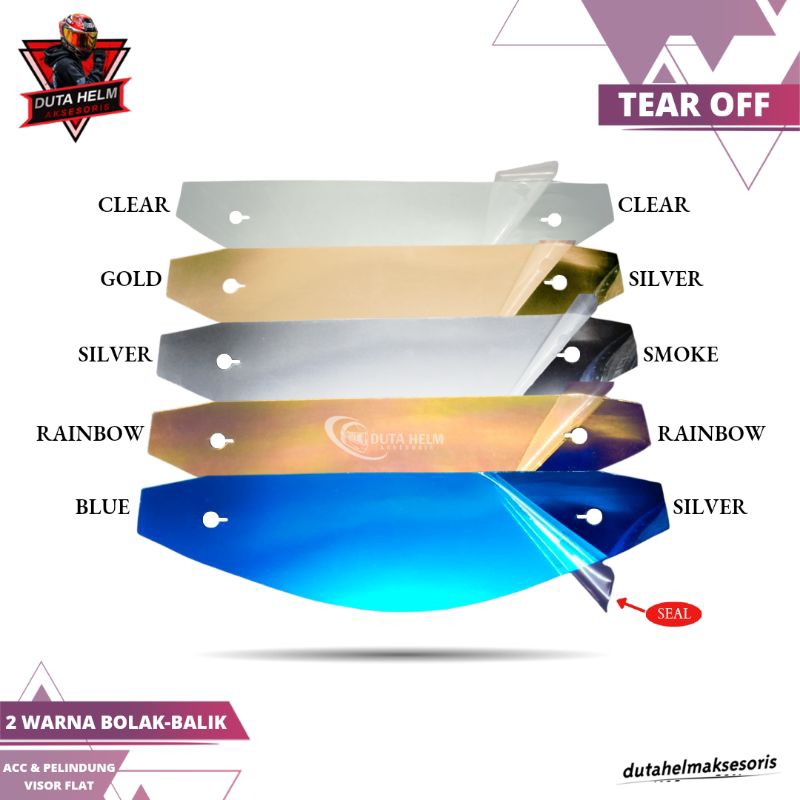 Jual Tear Off Helm Kyt Nhk Rsv Njs | Shopee Indonesia