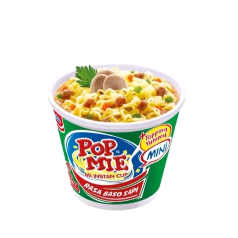 Jual POP MIE MINI - Mie Instant Kemasan Cup Kecil | Shopee Indonesia