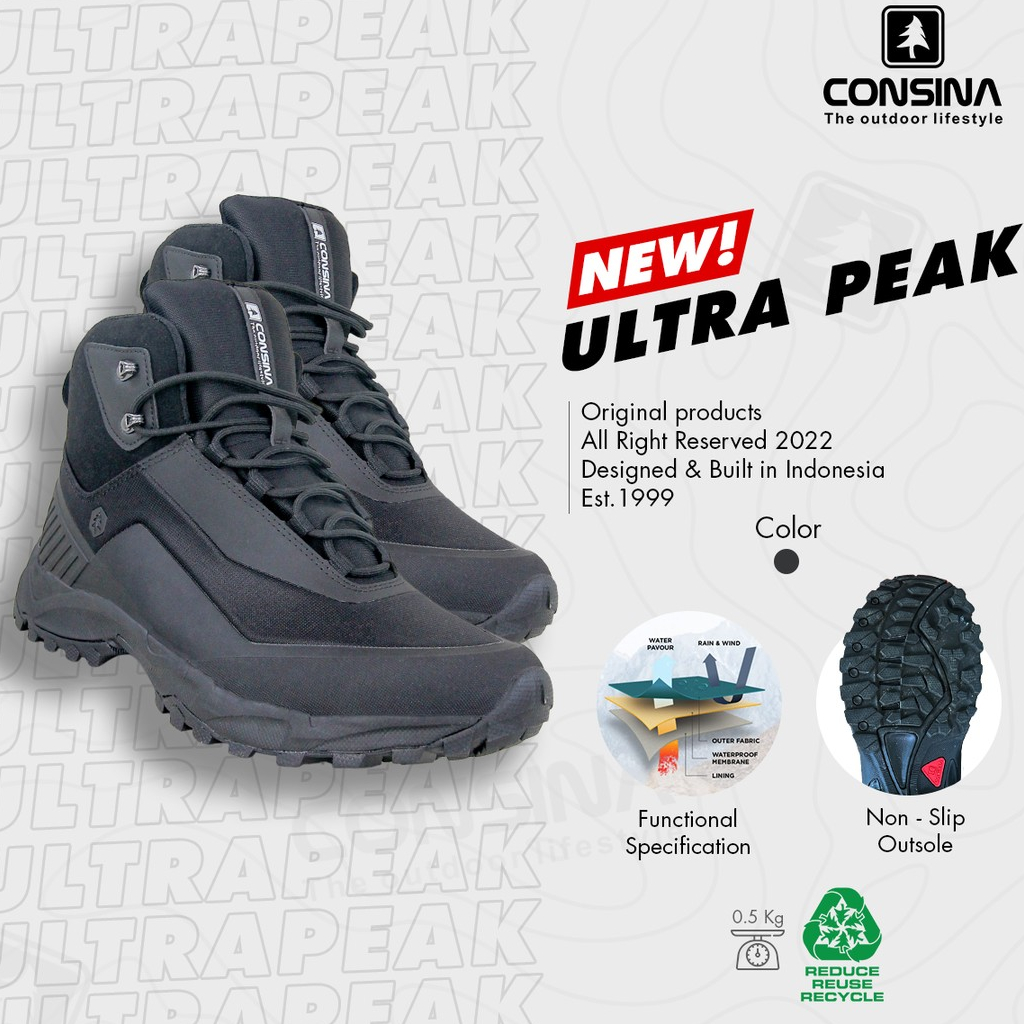 Jual Sepatu Consina Ultra peak | Shopee Indonesia