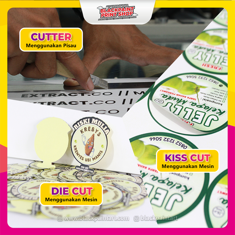 Jual Stiker Label Laser A3+ Vinyl Glossy / Stiker Kemasan Makanan ...