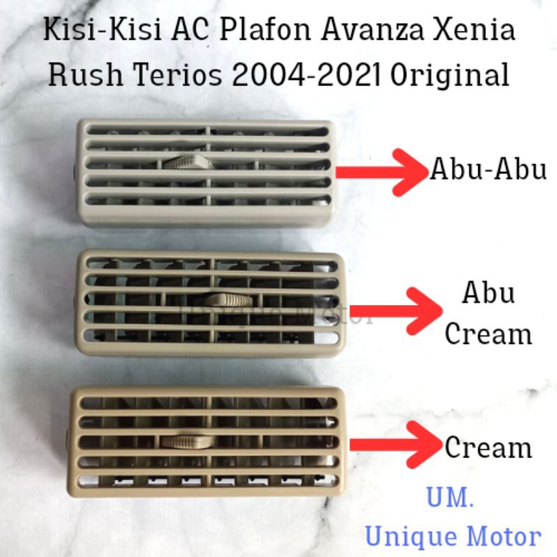 Jual Kisi-Kisi AC Plafon Avanza Xenia Rush terios 2004-2021 Original ...