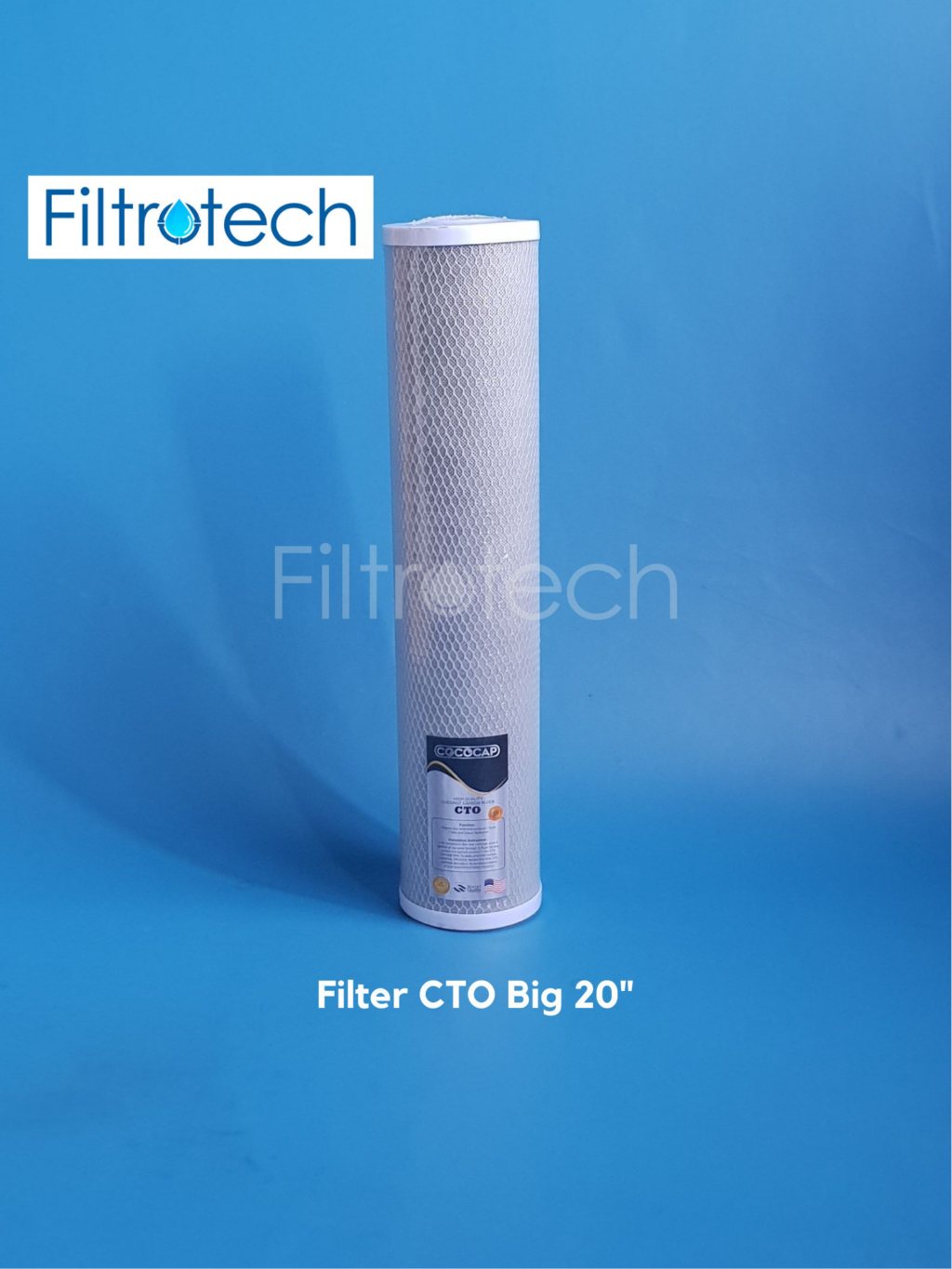 Jual Filter Air CTO Carbon Active 20" Big Blue | Shopee Indonesia